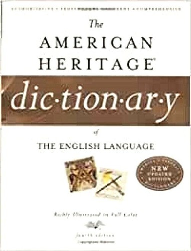 THE AMERICAN HERITAGE DICTIONARY - IV EDITION - RICHLY ILLUSTRATED ...