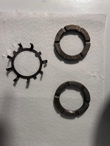 Chevy 3500 HD Dana 80 Rear Spindle Nut Set Left Or Right Side Disc | eBay