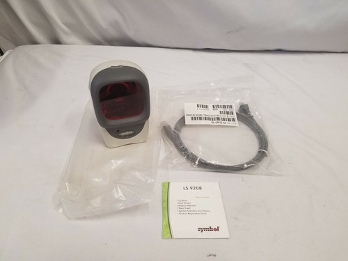 Motorola Symbol LS9208 Desktop POS 2D Laser Barcode Scanner New no ...