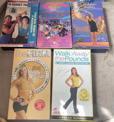 VHS exercise lot of five videos. | eBay