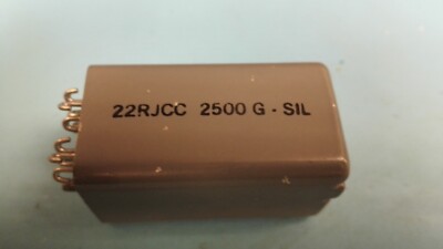 22RJCC 2500 G SIL SIGMA MIL. SPEC. RELAY SEALED FROM AIR *** USA SELLER ...