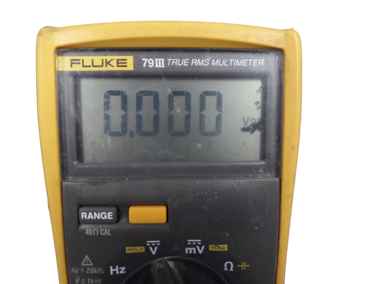 Fluke 79 III True RMS Digital Multi-meter Multimeter 79III for sale ...