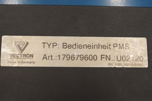 Vectron PMS400-007 Frequency Converter PMS 400-007 Part No.: 179680320 ...