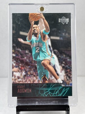 2003-04 Upper Deck Stacey Augmon #186 New Orleans Hornets Basketball ...