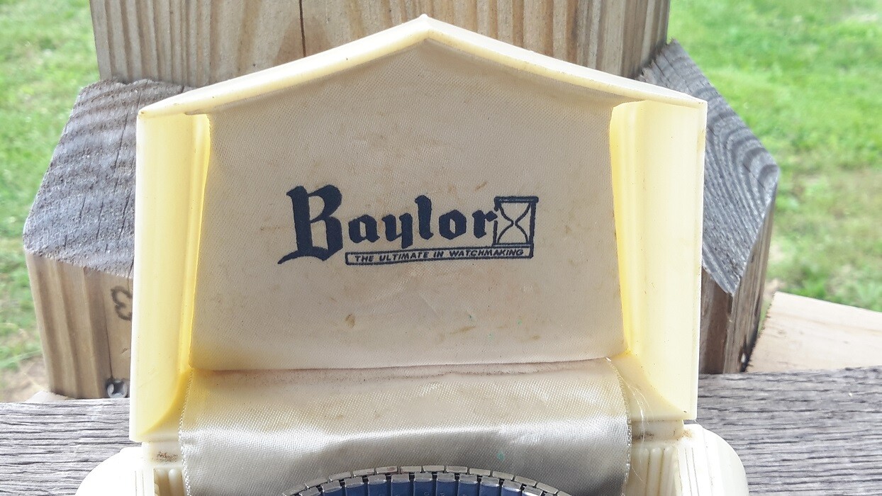 Vintage Baylor Swiss 17 Jewels Automatic Men's Military style watch ...