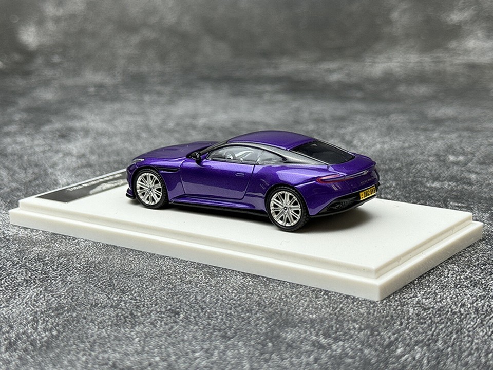 XiaoGuang Model 1/64 Scale Aston Martin DB12 Coupe Purple Diecast car ...