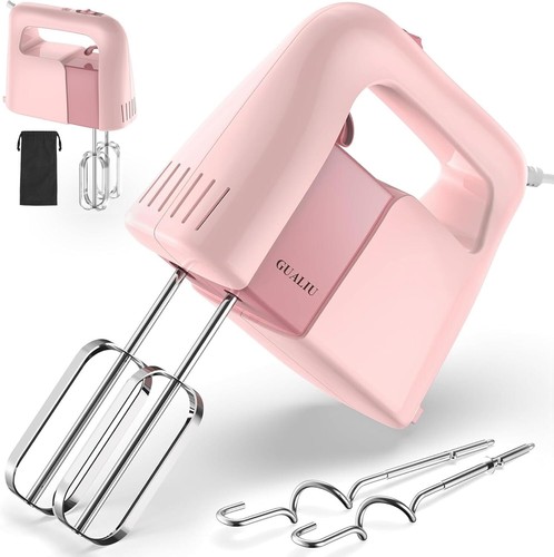 Hand Mixer Electric Kitchen Aid Mixer Handheld Mixer 5 Speed Cake Mixe ...