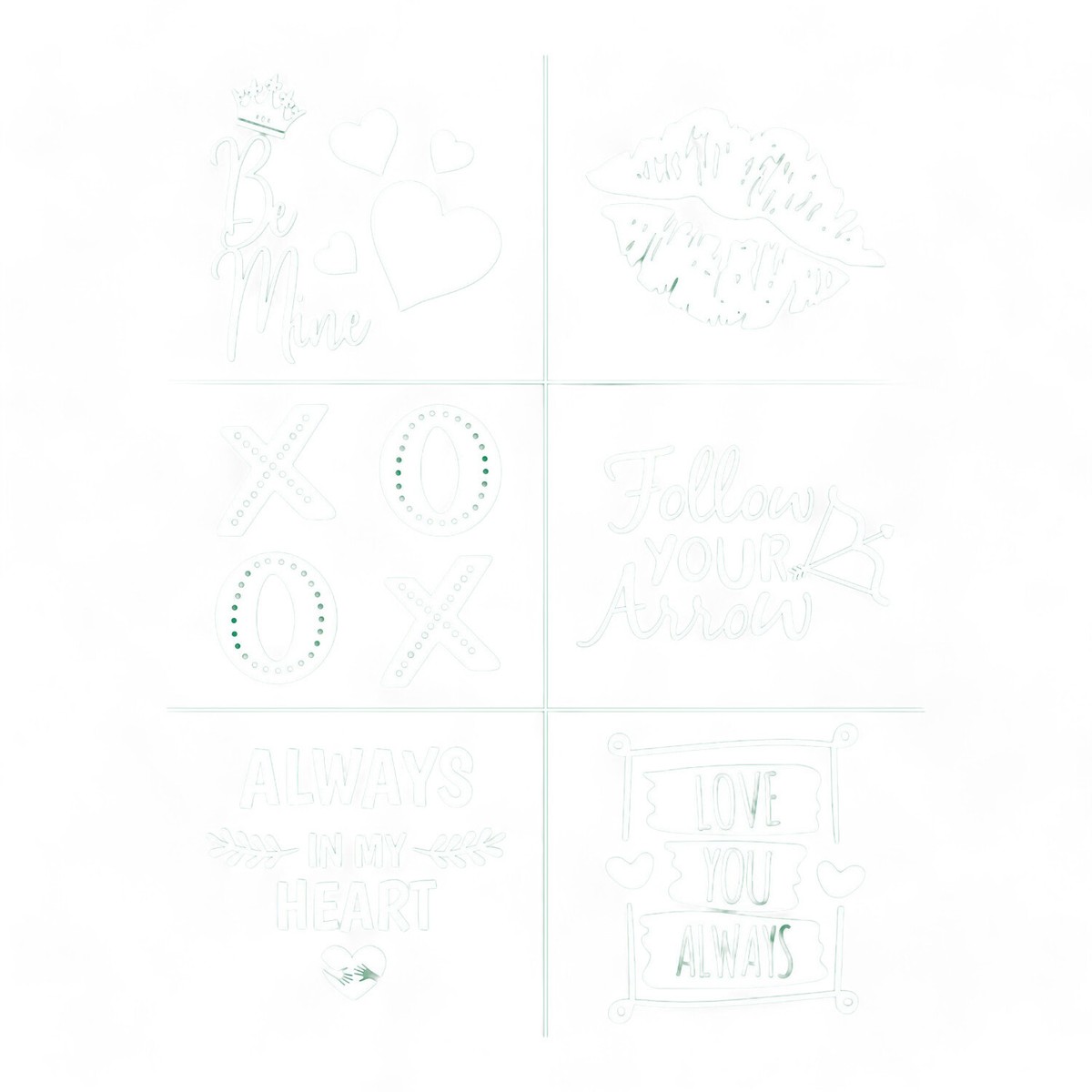 Adhesive Silk Screen Stencils
