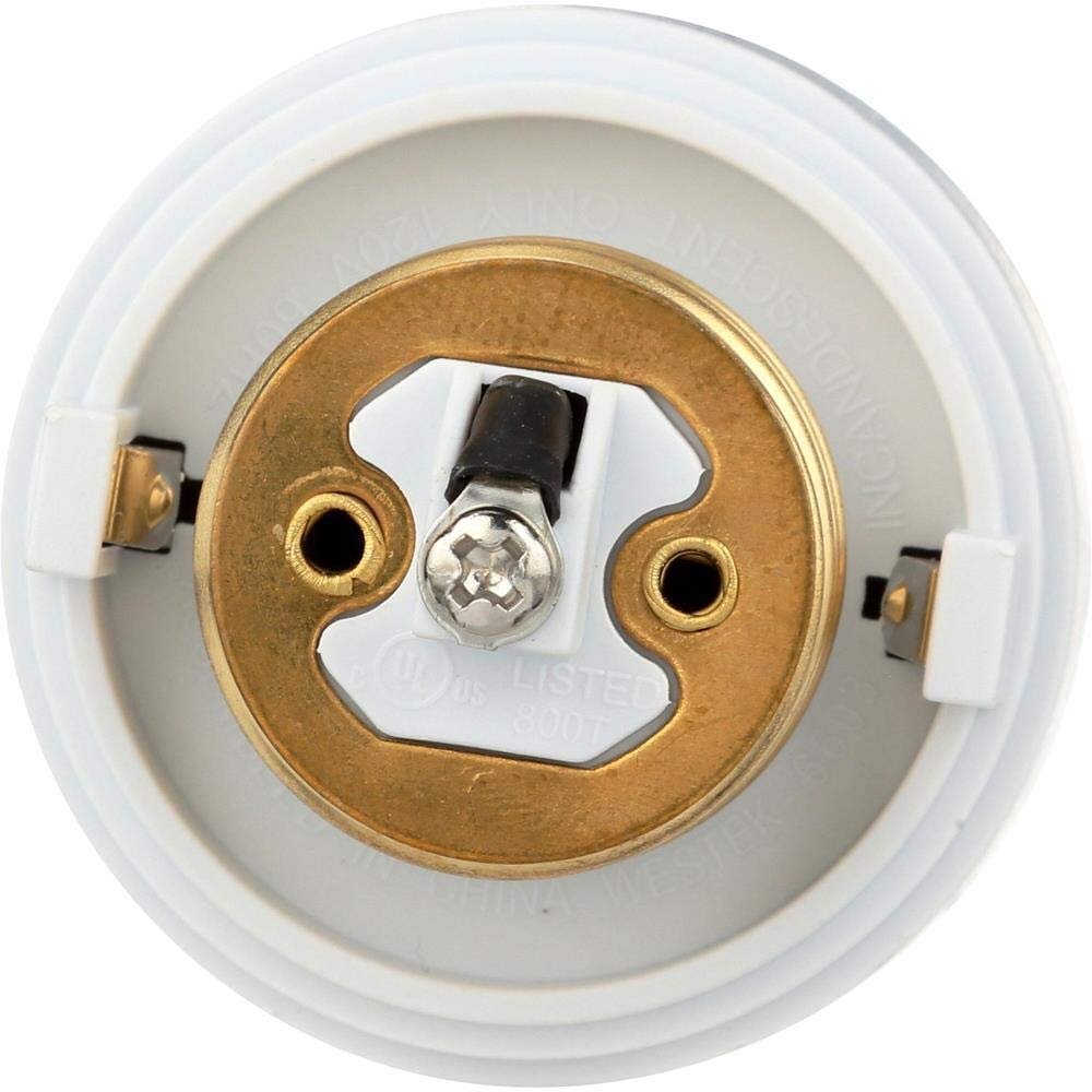 Westek 6603BC 150W 3-Level Touch Control Lamp Socket Dimmer, White (1 ...