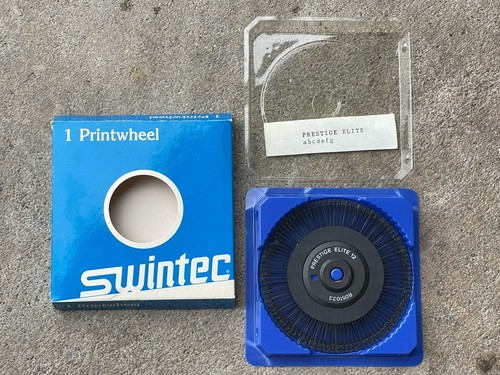 Swintec Typewriter Print Wheel Prestige Elite 12 R051033 SWS-PW-1033 | eBay