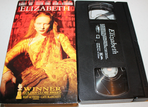 Elizabeth (VHS 1999) Cate Blanchett, Liz Giles, Rod Culbertson ...