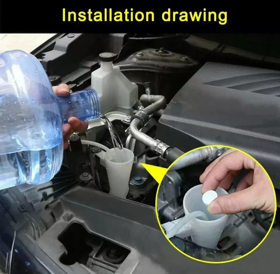 10 x CAR SCREEN WASH TABLETS + ** WINDSCREEN FLUID TABLETS , UK ...