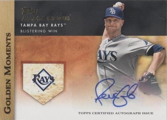 2012 Topps - Golden Moments Autographs Alex Cobb #GMA-AC (AU) for sale ...