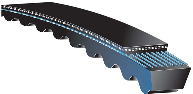 Serpentine Belt-Classical Section Molded Notch V-Belt CARQUEST AX30 for ...