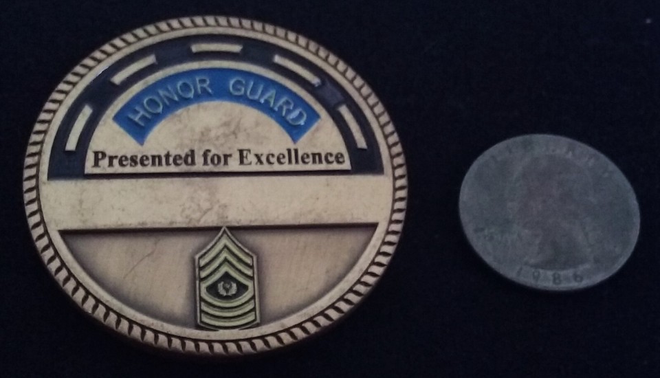 RARE President Escort The Old Guard CSM 3rd Infantry Regiment TOG ...