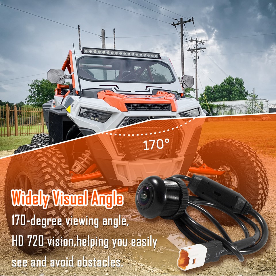 UTV Front Camera Kit for 2019-2023 Polaris RZR XP 1000 / XP Turbo /PRO ...