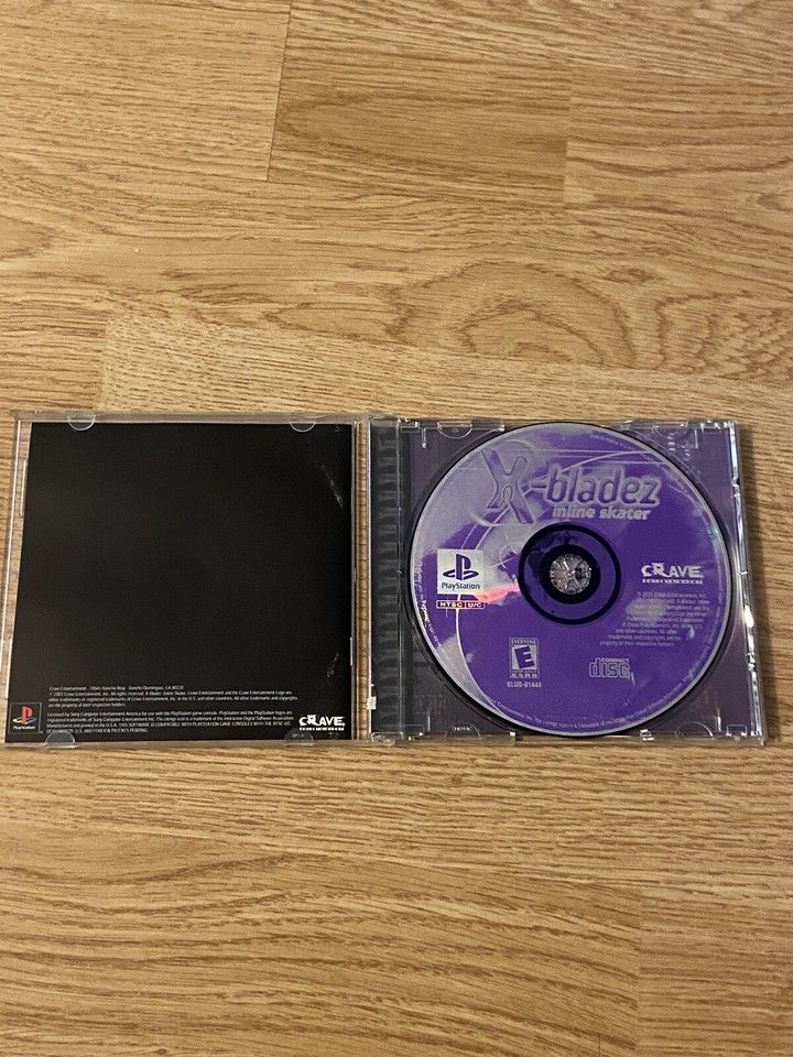 X-Bladez Inline Skater (Sony PlayStation 1, PS1) Complete in Box CIB ...