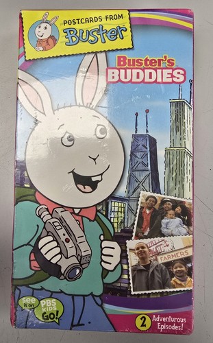 Arthur - Postcards from Buster: Buster’s Buddies VHS Tape 2005 PBS Kids ...