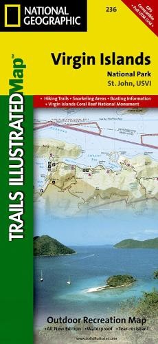National Geographic Maps Virgin Islands National Park (Map) (US IMPORT ...