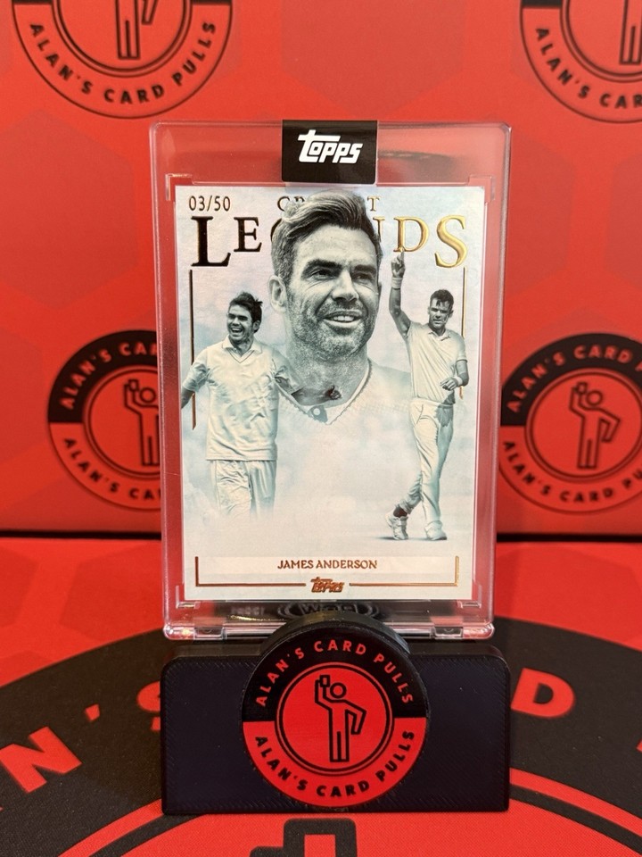 Topps Cricket Legends of Game Vol 2 - England Legend Autos And Insert ...
