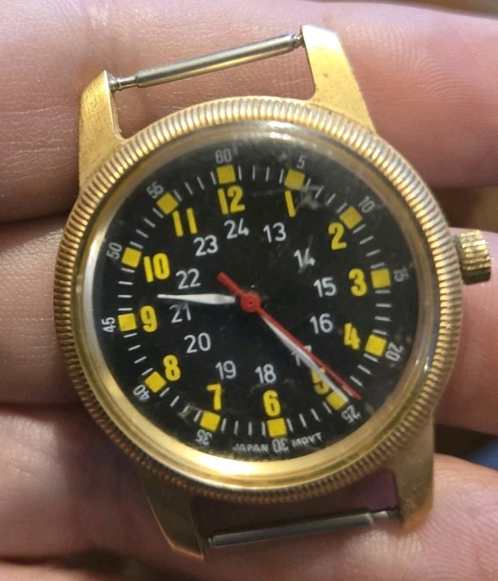 Vtg Military Watch Wristwatch Type A-D Men's MIL-W 6433 | eBay