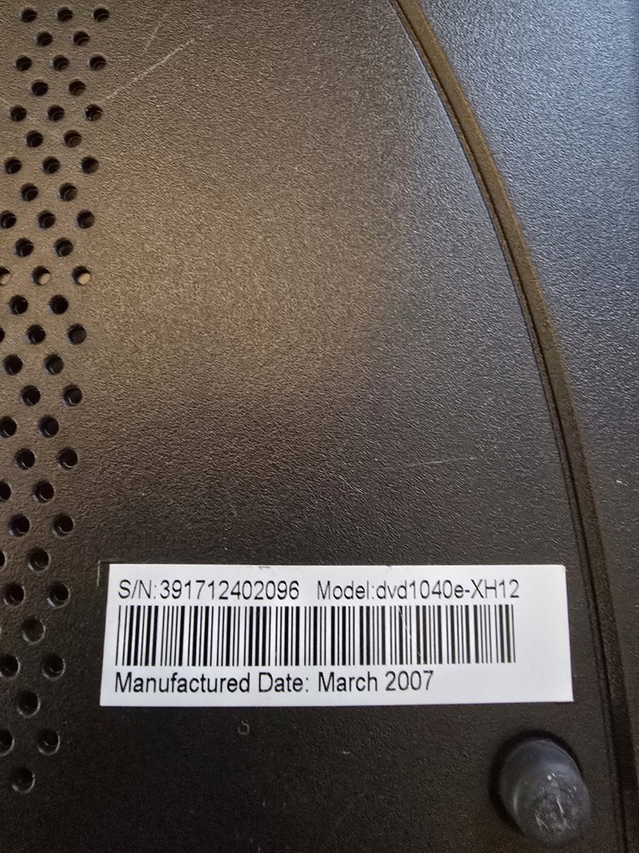 HP dvd1040 20x External Super Multi DVD Writer LightScribe Dual Layer ...