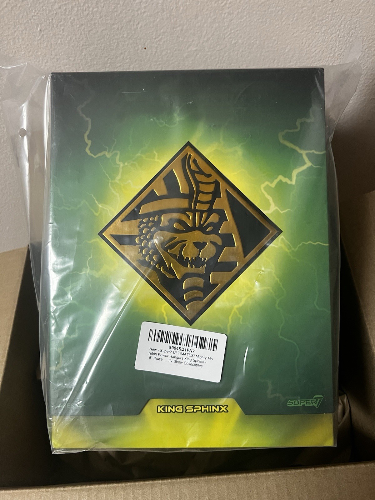 Super 7 Mighty Morphin Power Rangers ULTIMATES! Wave 2 KING SPHINX ...