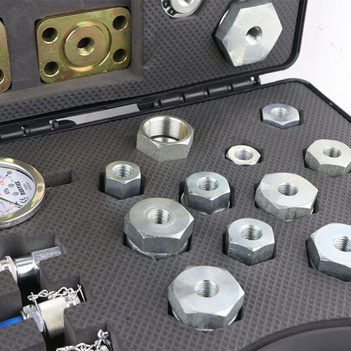 Hydraulic Pump Maintenance Complete pressure gauge plugs Hydraulic Test ...