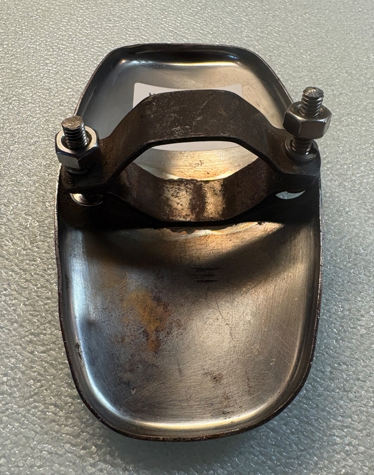 Harley Davidson Knucklehead Panhead Exhaust Pipe Boot Guard Vintage | eBay