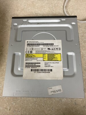 HP DVD Writer SH-216 Model SH-216DB/HPTHF - DVD Multi Recorder R DL DVD ...