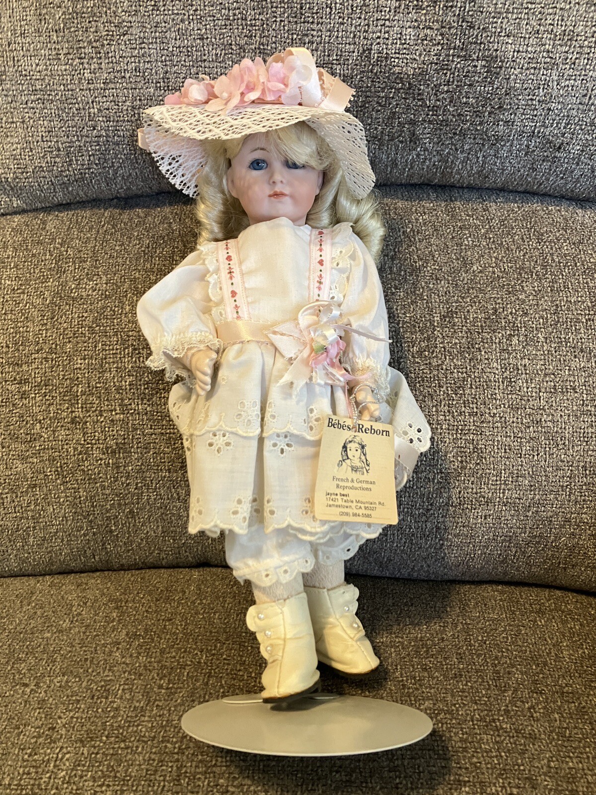 Antique Bisque Head German K*R Simon & Halbig Doll Reproduction Jayne ...