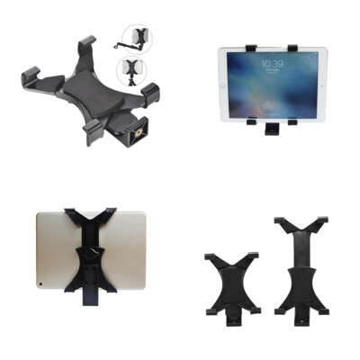 US 1 Pack Tablet Tripod Mount Clamp Holder for Apple iPad Samsung 7-10 ...