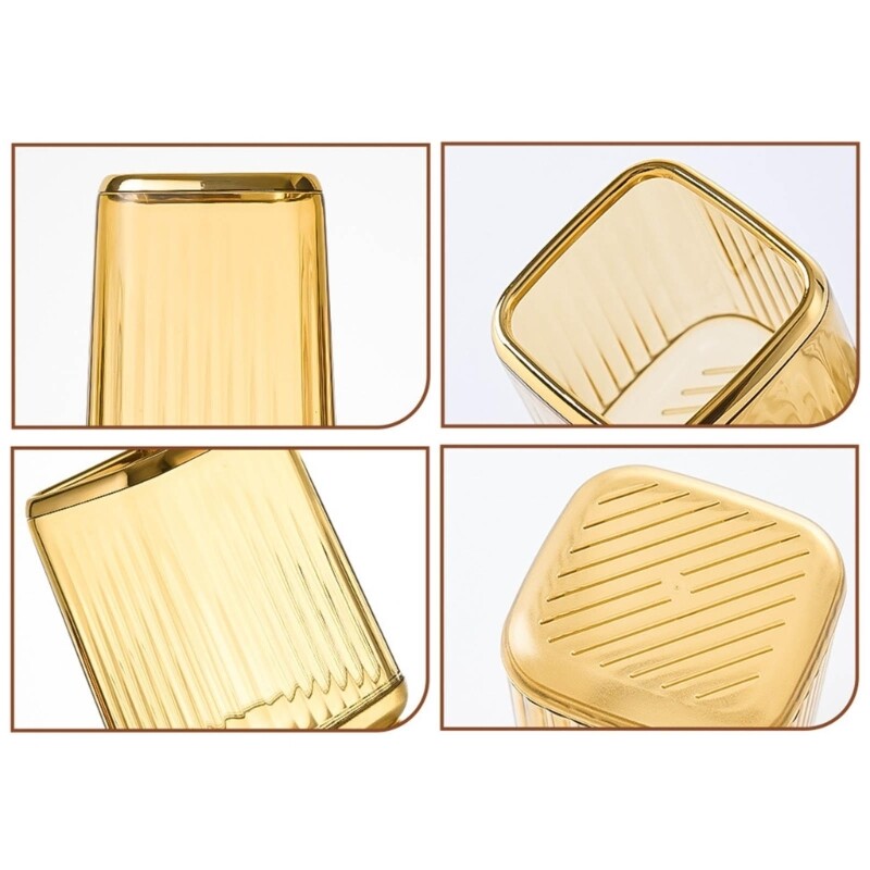 Make Up Brush Storage Cup for Bathroom, Pen Pencil Holder Cosmetic Cup ...