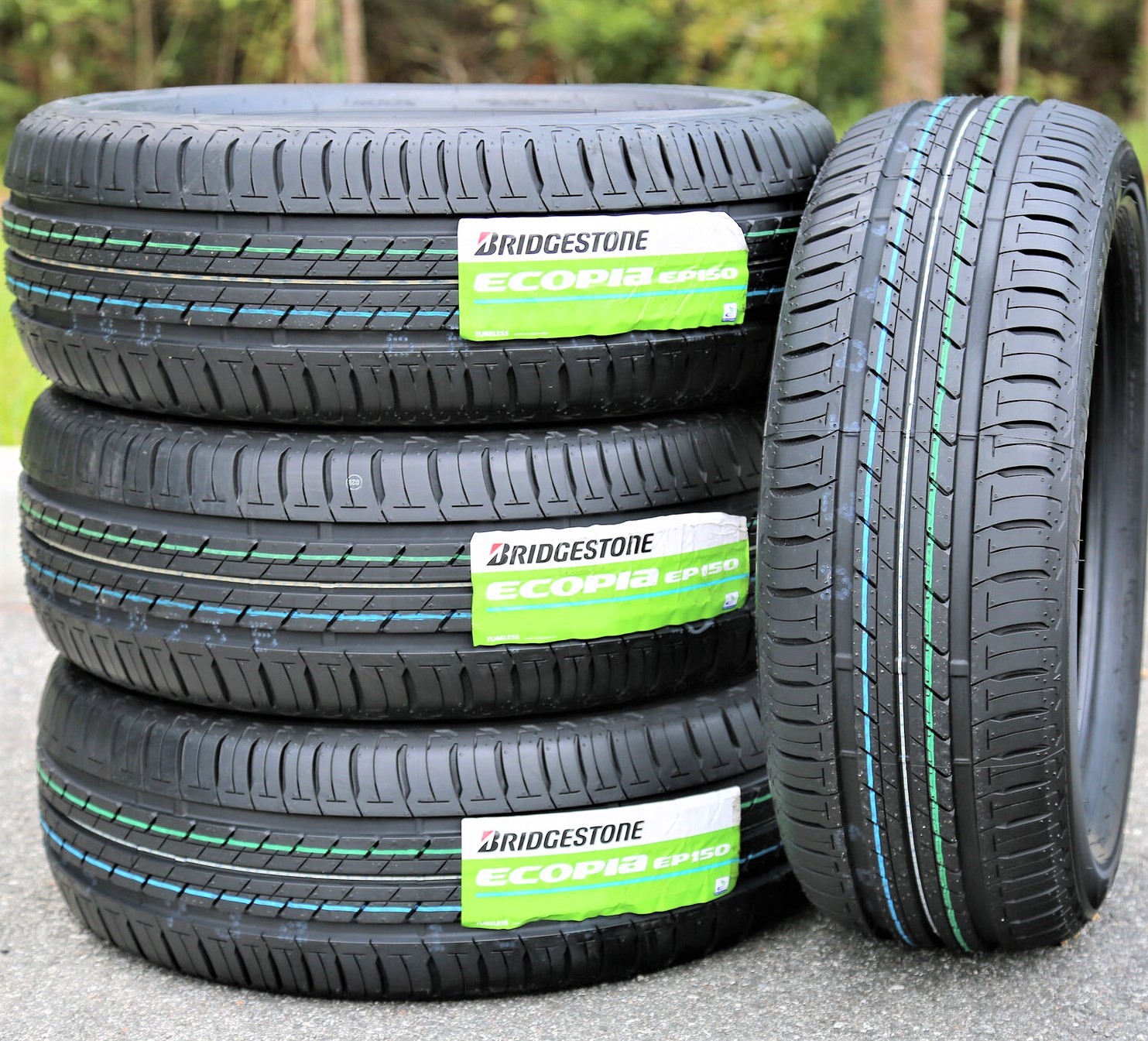 4 Tires Bridgestone Ecopia EP150 185/65R15 88T A/S All Season | eBay