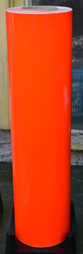 3M Scotchcal Dayglo Fluorescent Red Orange Self Adhesive Vinyl 610mm x ...