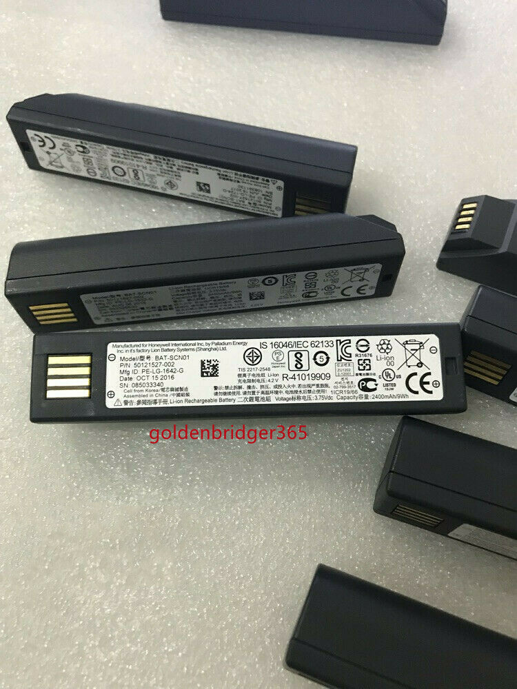 New 2400mAh BAT-SCN01 Battery for Honeywell Barcode Scanner 1902 1202 ...