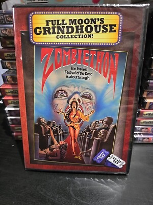DVD Zombiethon Grindhouse Horror 80s Wizard Video Vintage Film Movie ...