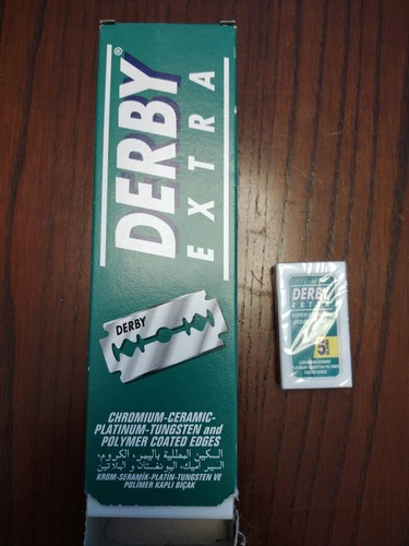 Derby Extra Standard Double Edge Safety Razor Blades, 95 Count ...