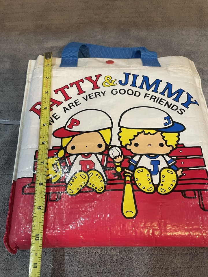 Sanrio Vintage Collection Patty & Jimmy 1976 Tote Bag & Mat Hello Kitty ...