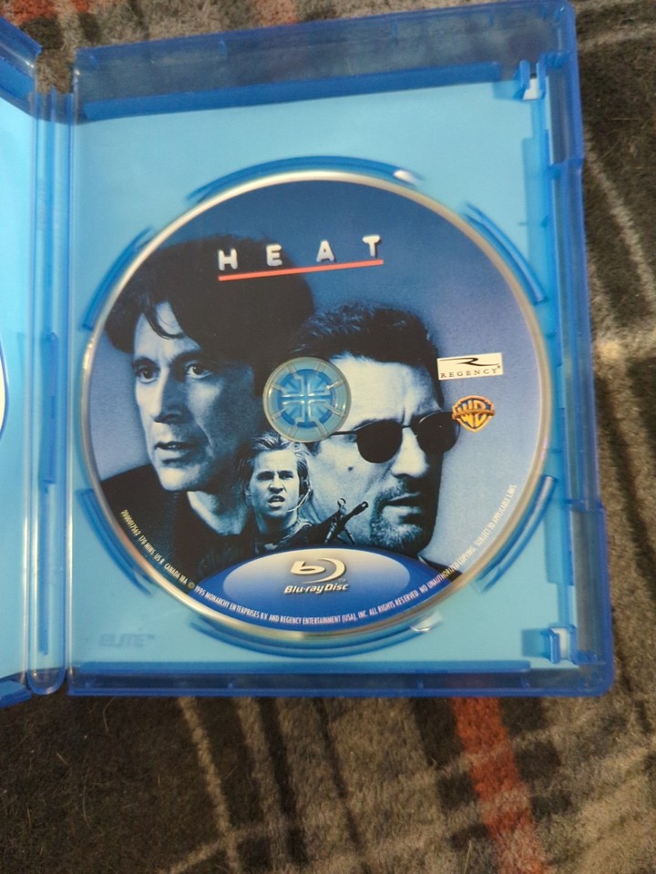 Heat (Blu-ray Disc, 2009) - Michael Mann Al Pacino Robert DeNiro Val ...