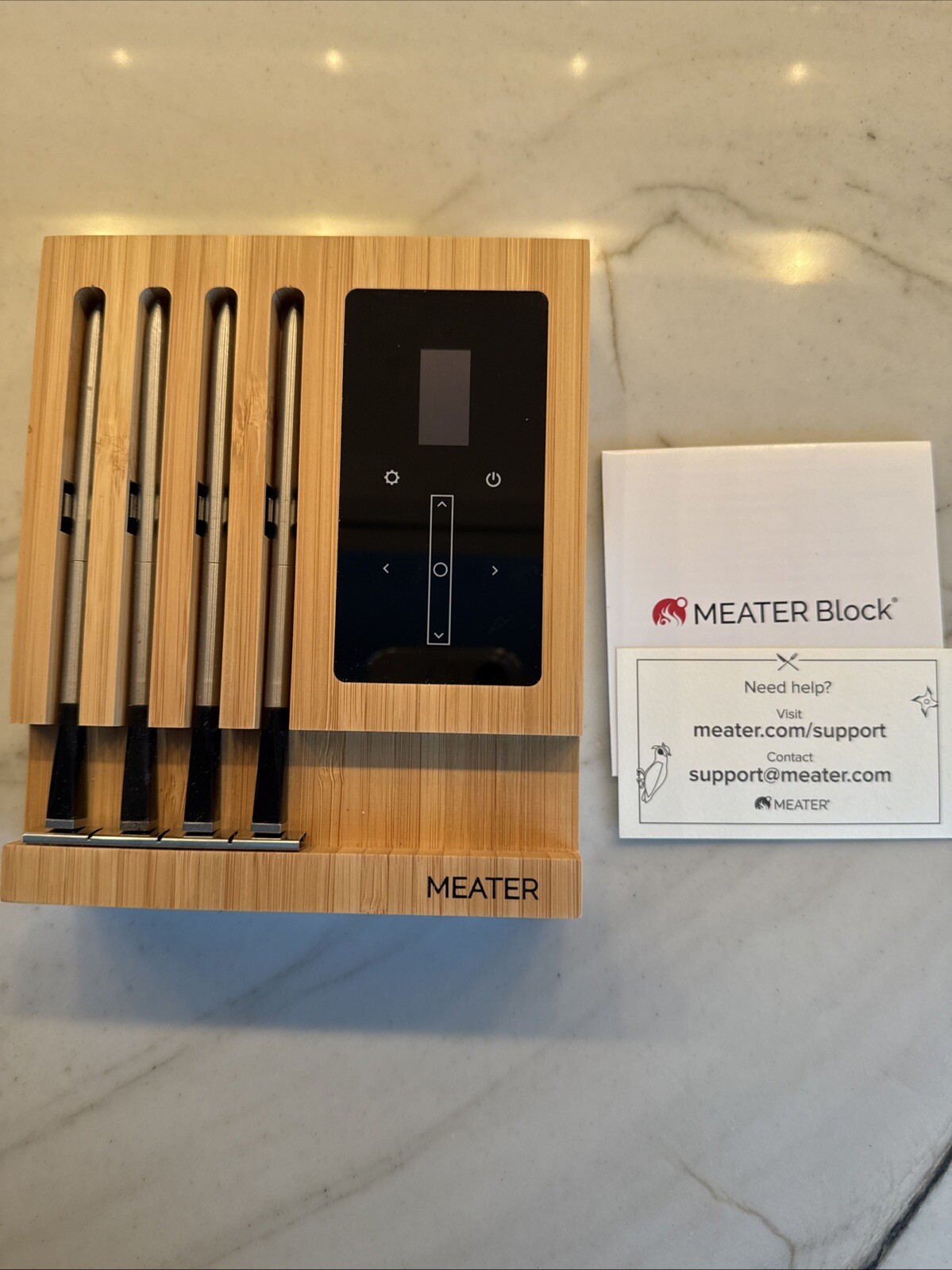 MEATER Block MT-BK01 4 Probe Wifi Meat Thermometer Probe MT-PRO1,2,3,4 ...