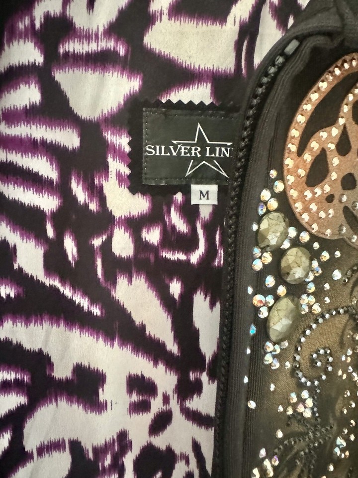 High End Silver Lining Ladies Western Pleasure Or Showmanship Jacket ...