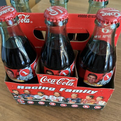 Nascar 1999 Steve Park #1. 6-Pack Of 8 Oz. Coca-Cola Bottles | eBay