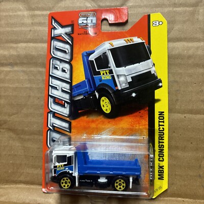 Matchbox MBX Construction Pit King White/Blue 79/120 | eBay
