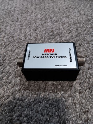 MFJ MFJ-702B Low Pass Filter 1-30 MHz 200 W - Untested As-Is For Parts ...