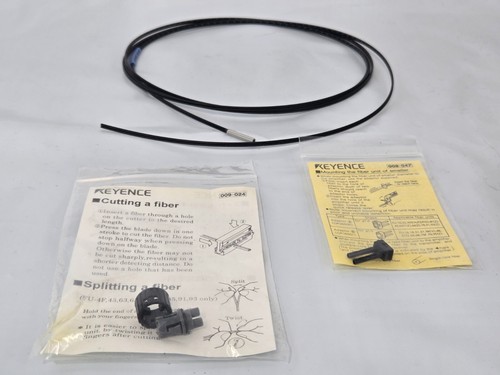 KEYENCE FU-4F Digital Fiber Optic Sensor FU4F | eBay