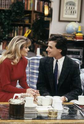 Rebeccah Bush Bob Saget Full House 1988 Television Old Photo | eBay ...