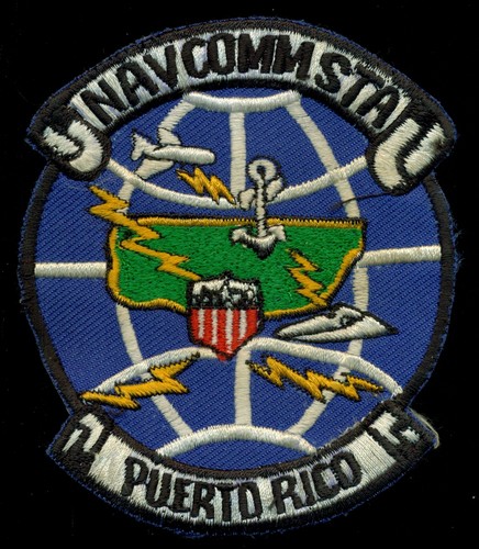USN Naval Communications Station Puerto Rico Patch S-20 | eBay