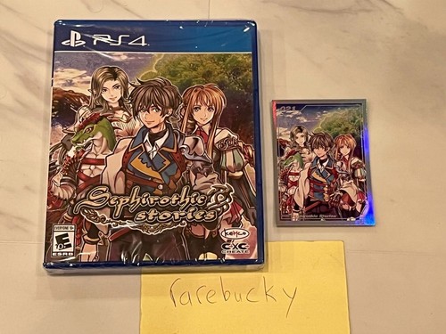 Sephirothic Stories (PS4) NEW SEALED W/CARD, MINT LIMITED RUN GAMES ...