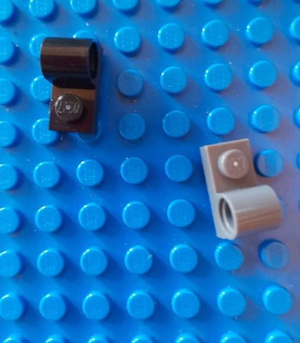 LEGO Part No 11458: Plate 1x2 with Pin Hole - x 2 (more colours listed ...